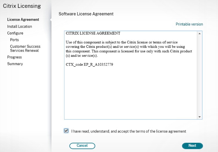 Como instalar Citrix License Server y registrar en LAS